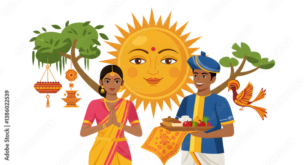 Traditional Sri Lankan Couple with heart, Ayubowan, Svagata he,welcome ...