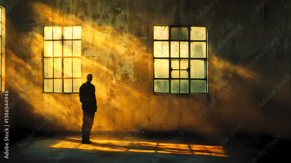 Prison break scene abandoned jail photography industrial environment ...