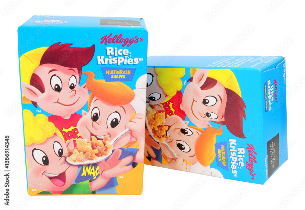 Kellogg's rice krispies multigrain shapes breakfast cereal in a 25g ...