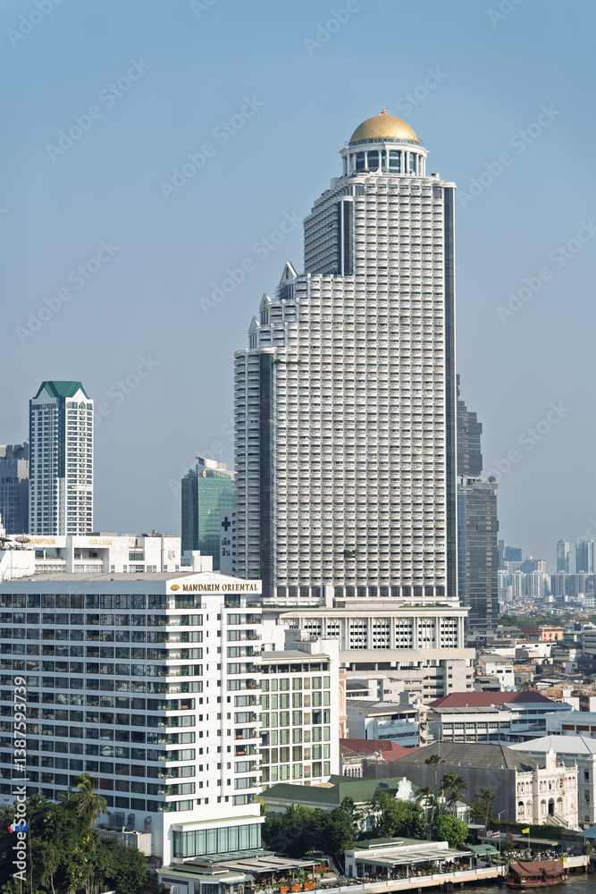 Bangkok, Thailand - February 16, 2025: Iconic State Tower skyscraper ...