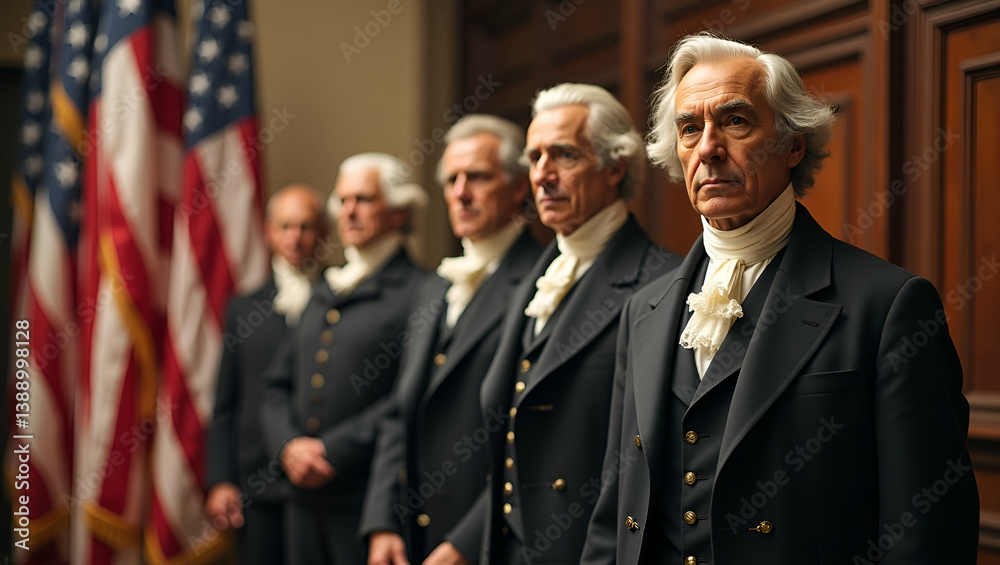 Honoring Founding Fathers: Historic Reenactments & Iconic Imagery in ...