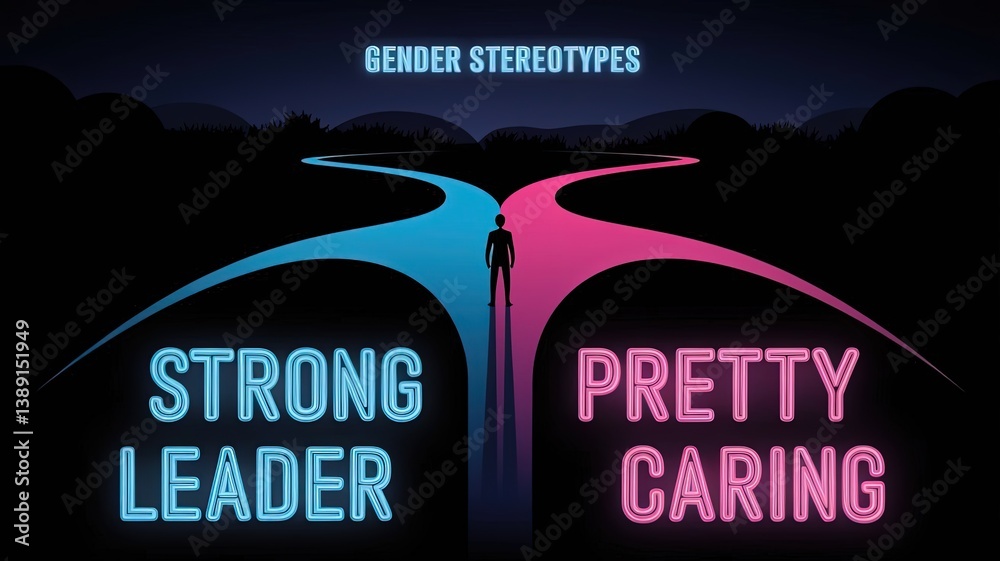 Navigating Gender Stereotypes: An evocative image depicting the ...