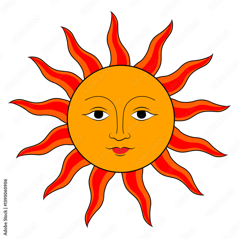 Sun, Sun face symbol , sun and face design transparent background, png ...