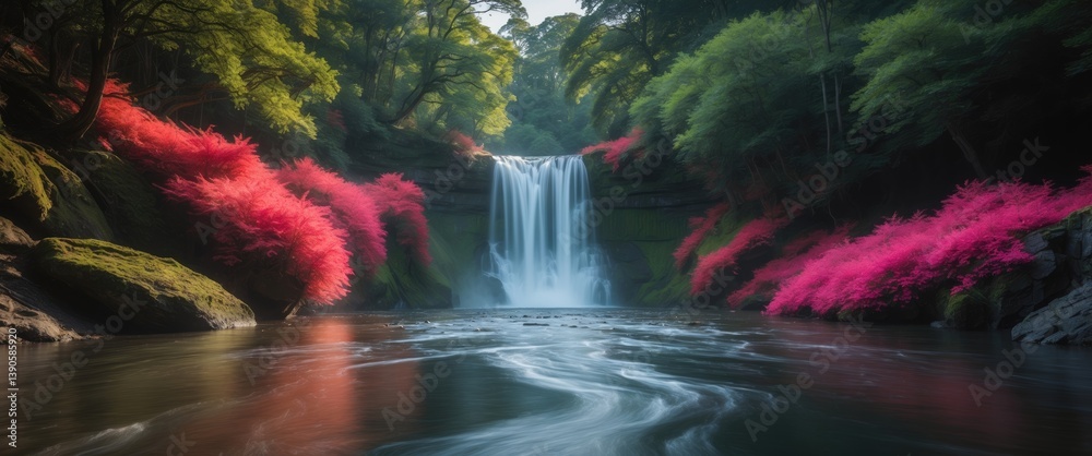 The rainbow river, also known as the five colors river, is considered ...