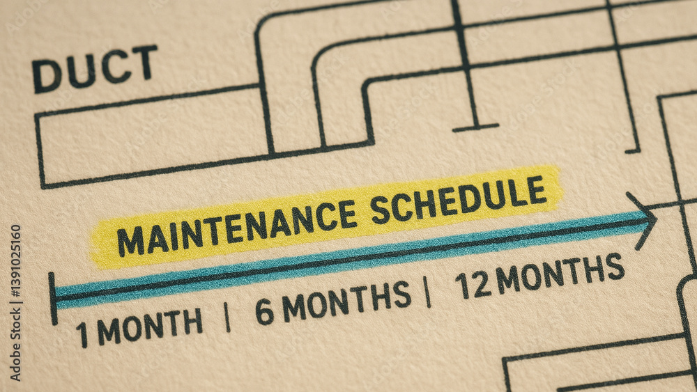 clear maintenance schedule for air duct engineering is essential for ...