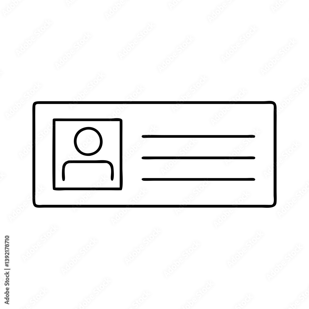 office nameplate icon, office nameplate line art - simple line art of ...