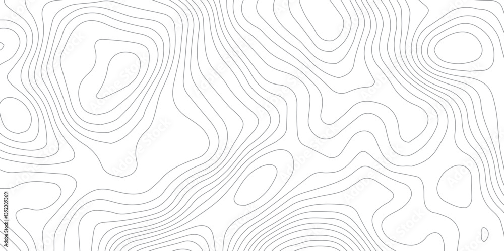 Abstract Topographic Map Pattern with Vintage Outdoors Style Featuring ...