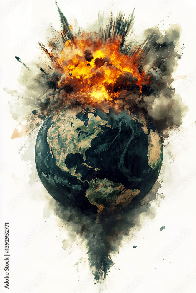 Earth Explosion: Highlighting the devastating effects of human ...