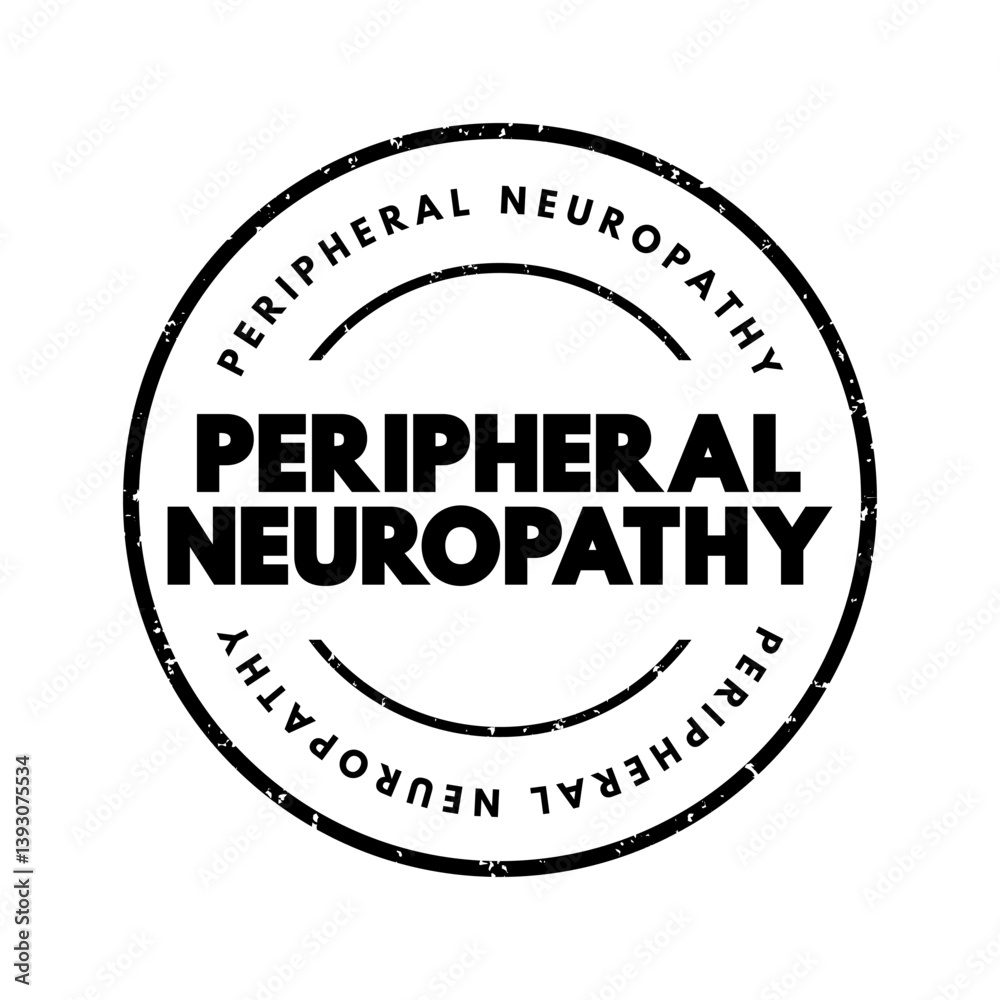 Peripheral neuropathy - result of damage to the nerves located outside ...
