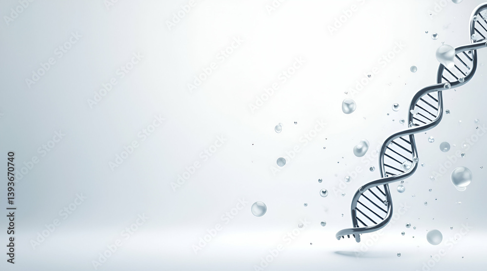 Flat Wallpaper Design: Minimalist Aesthetics Showcasing Gene Therapy ...