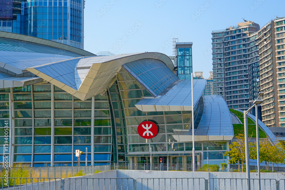 Hong Kong West Kowloon Station High Speed Rail Station in Hong Kong ...