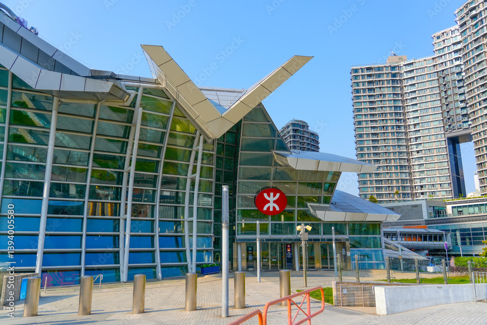 Hong Kong West Kowloon Station High Speed Rail Station in Hong Kong ...
