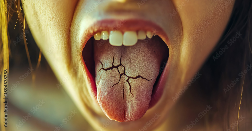 Cracked tongue causes symptoms diagnosis and treatment dry mouth ...