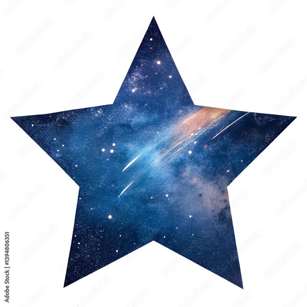 Watercolor Falling star Photoshop overlay, Night sky, starlight, milky ...