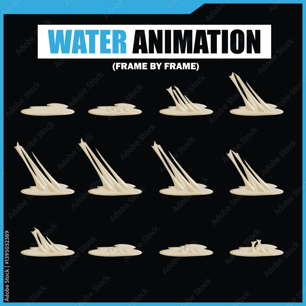 Water Splash, Shower Rain, Bubbles, Droplets, Drip, Flow, Wave, Burst ...