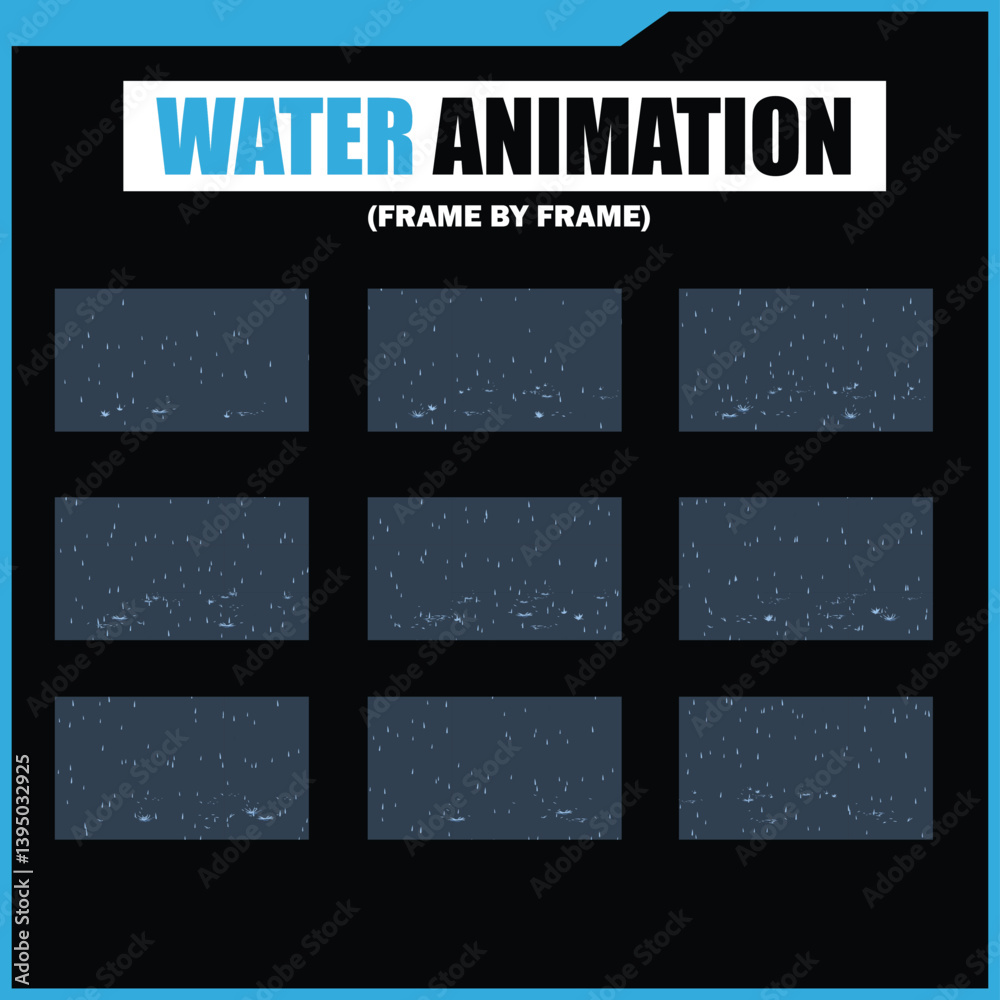 Water Splash, Shower Rain, Bubbles, Droplets, Drip, Flow, Wave, Burst ...