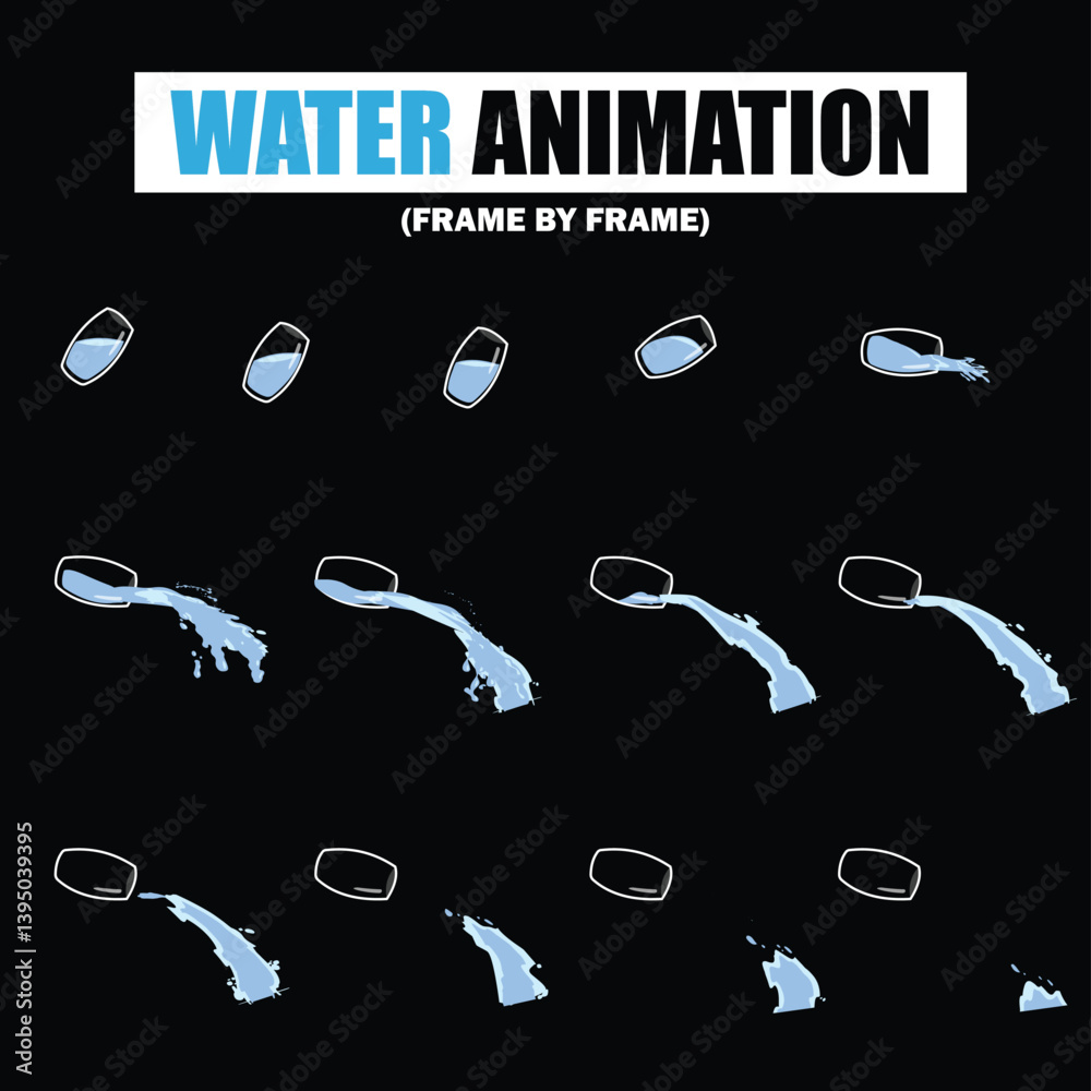 Water Splash, Shower Rain, Bubbles, Droplets, Drip, Flow, Wave, Burst ...