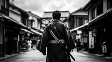 Traveling Samurai Walking Free Stock Photo - Public Domain Pictures
