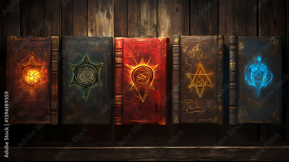 Mystic tomes in shadowy alcove exploring ancient library s forgotten ...