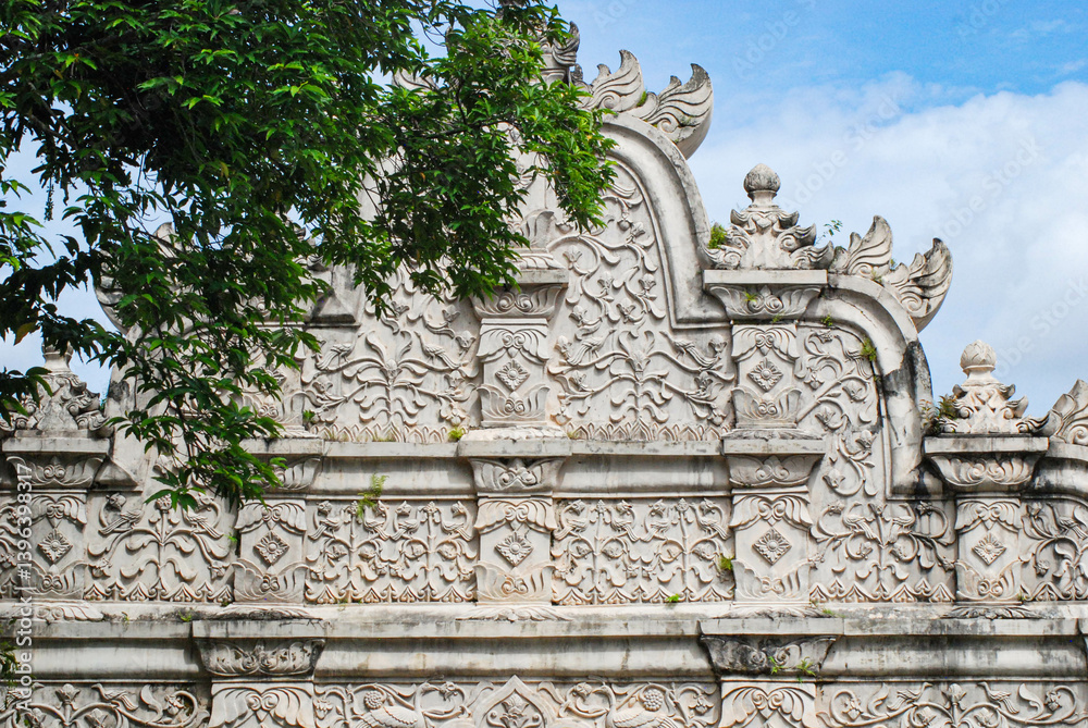 antique and ancient carved buildings, carvings from the ancient gate of ...