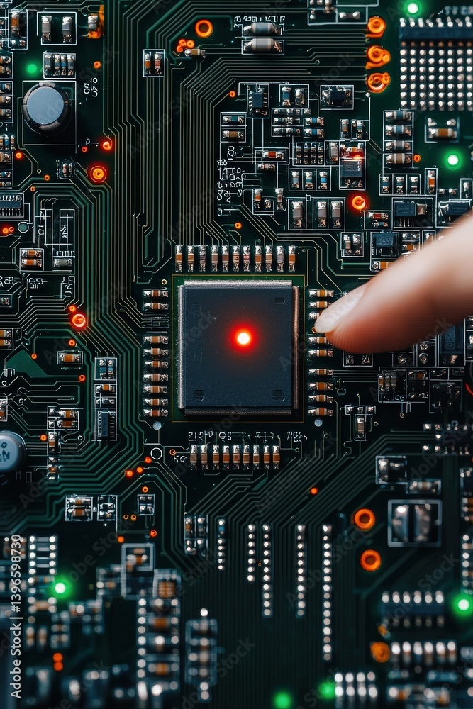 A detailed schematic diagram of an early laptop motherboard, Types and ...