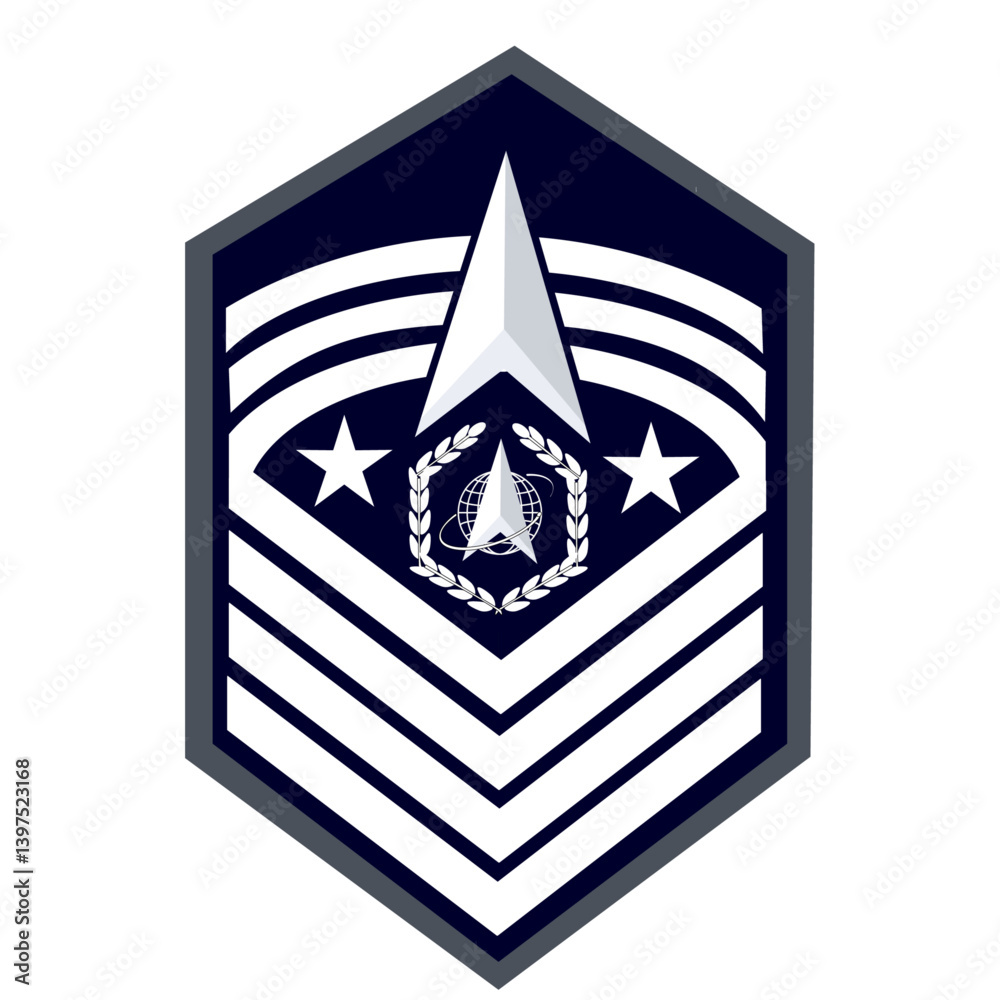 Galon de l'armée américaine destiné à l'espace: US Space Force : Sous ...