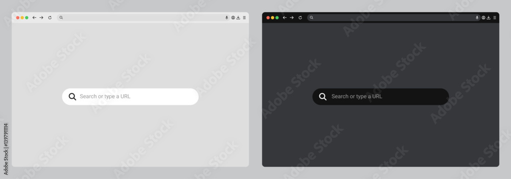 Browser window website mockup with device frames for desktop, laptop ...