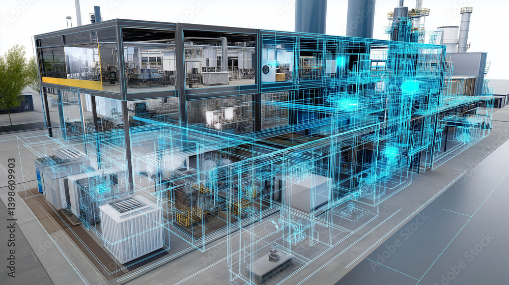 Digital twin model industry data performance prediction analytics ...