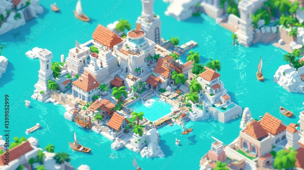 Island Resilience, a climate crisis strategy game where players build ...