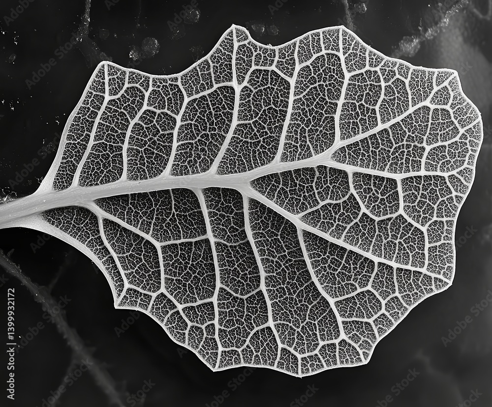 Leaf tissue under microscope shows aligned palisade cells above spongy ...