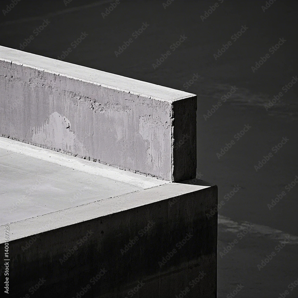 Smooth Concrete Texture with Subtle Scratches on Gray Surface for Urban ...