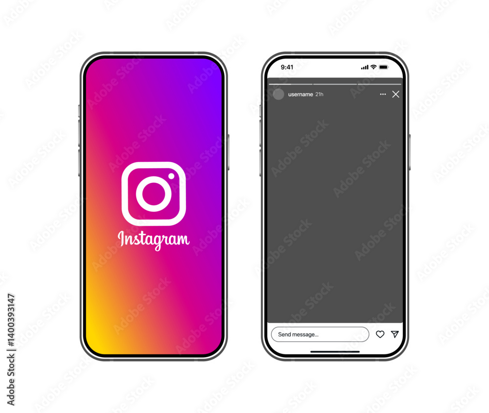 Instagram new grid size template update 2025 – Instagram social network ...