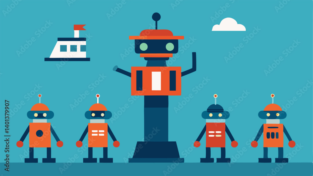 Modular Robot Team A visual of multiple smaller robots working as a ...