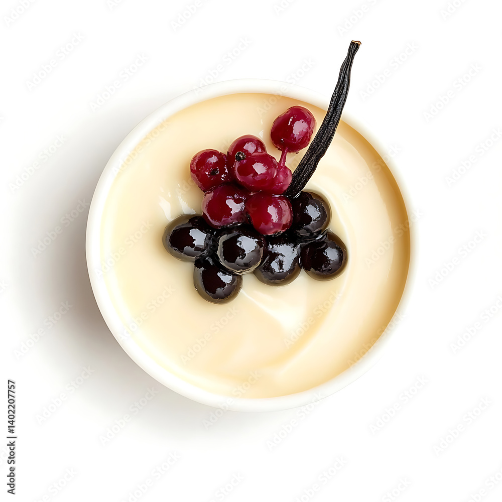 Smooth and creamy panna cotta with a silky texture and slight jiggle ...