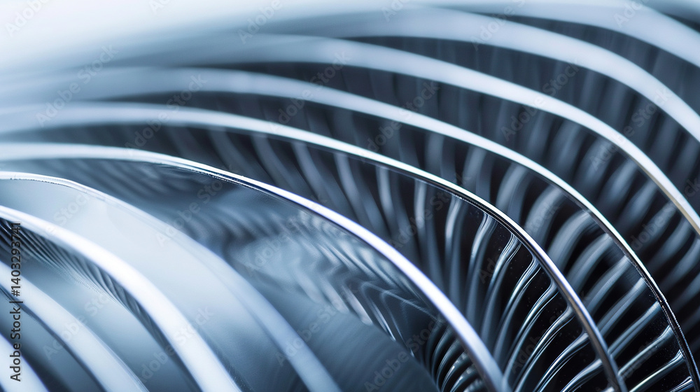 Dark metallic plate deflecting iron filings in curved patterns ...