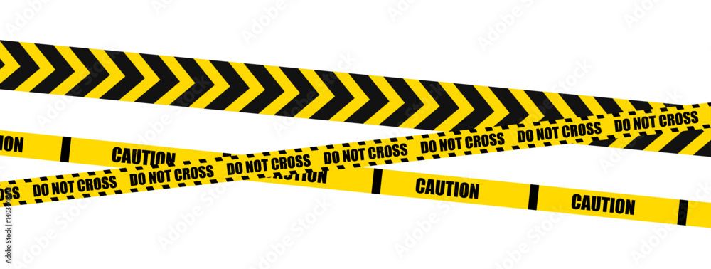 caution warning tape set: designed for industrial safety, roadwork ...