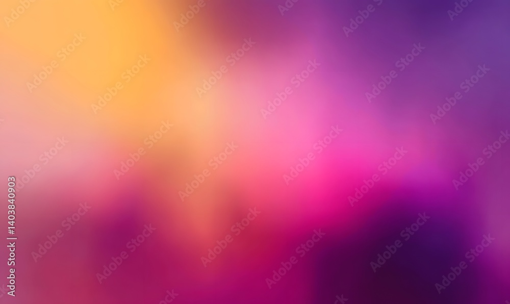 Abstract background featuring a blend of yellow pink and purple hues ...
