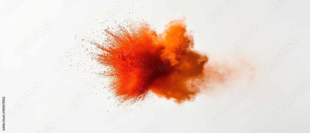 Kinetic Chromatic Burst Dynamic Powder Explosion Capturing Momentum ...