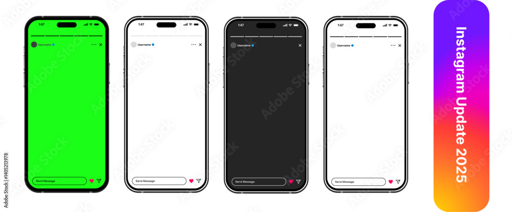 instagram new grid size template update 2025, Instagram social network ...