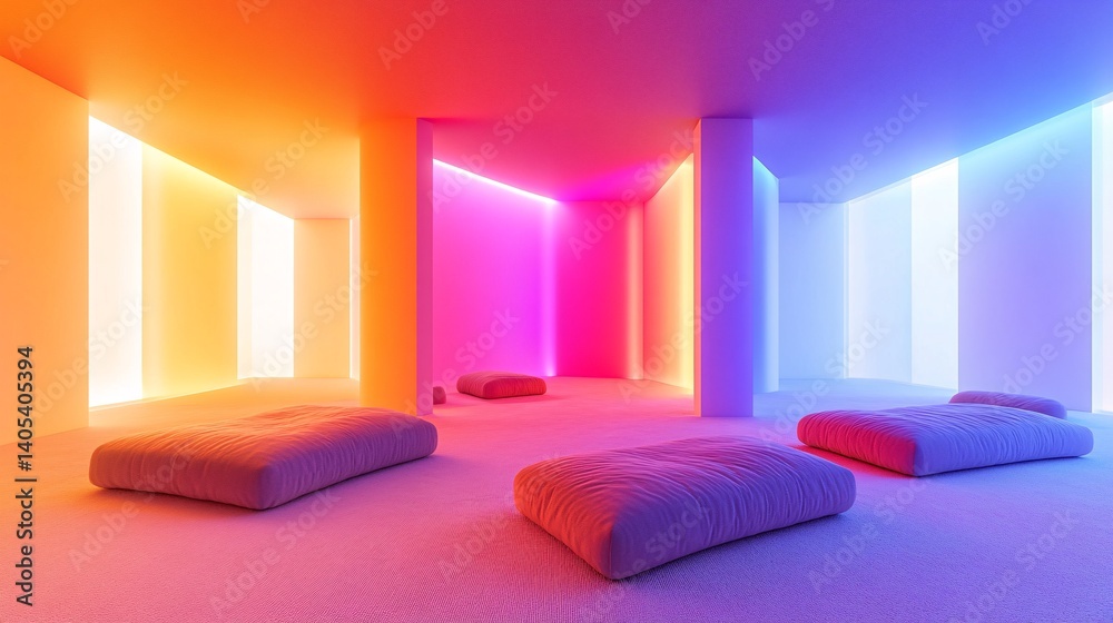 Visual cues for sensory-friendly environments in soothing gradients ...