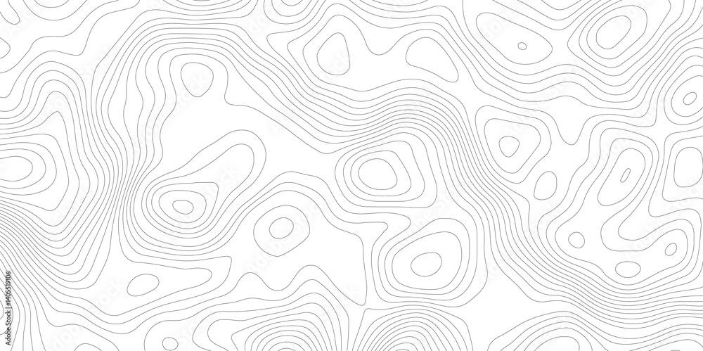 Black and white lines seamless Topographic map patterns, topography ...