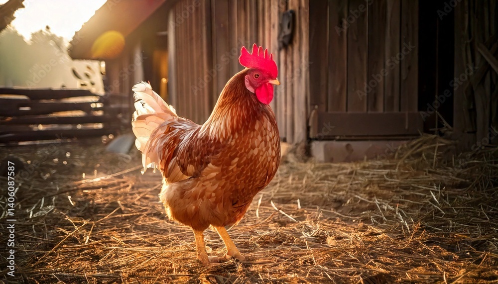 After witnessing a shady deal behind the barn, a clever hen named ...