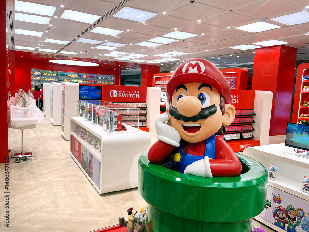 Super Mario Bros model figure dolls characters from Super Mario Bros ...