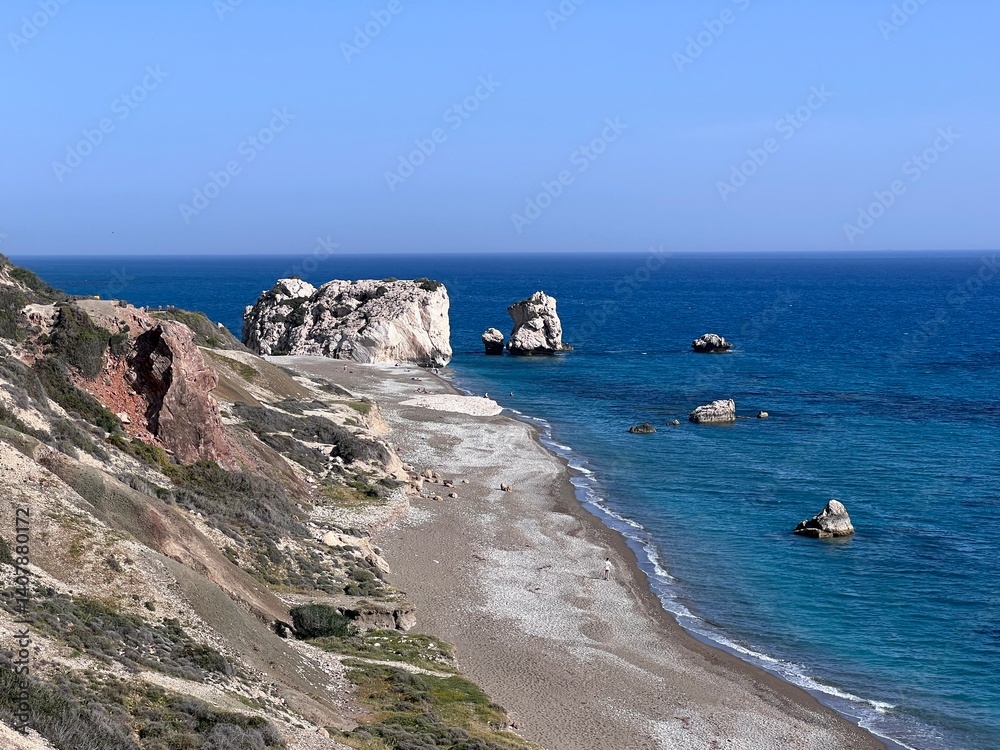 Best beaches of Cyprus - Petra tou Romiou, famous as a birthplace of ...