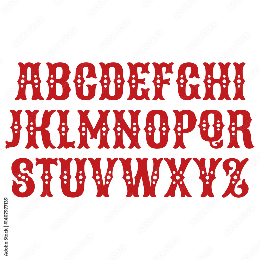 Carnival Alphabet Font Svg, Circus Letters Svg Png, Funfair Party Font ...