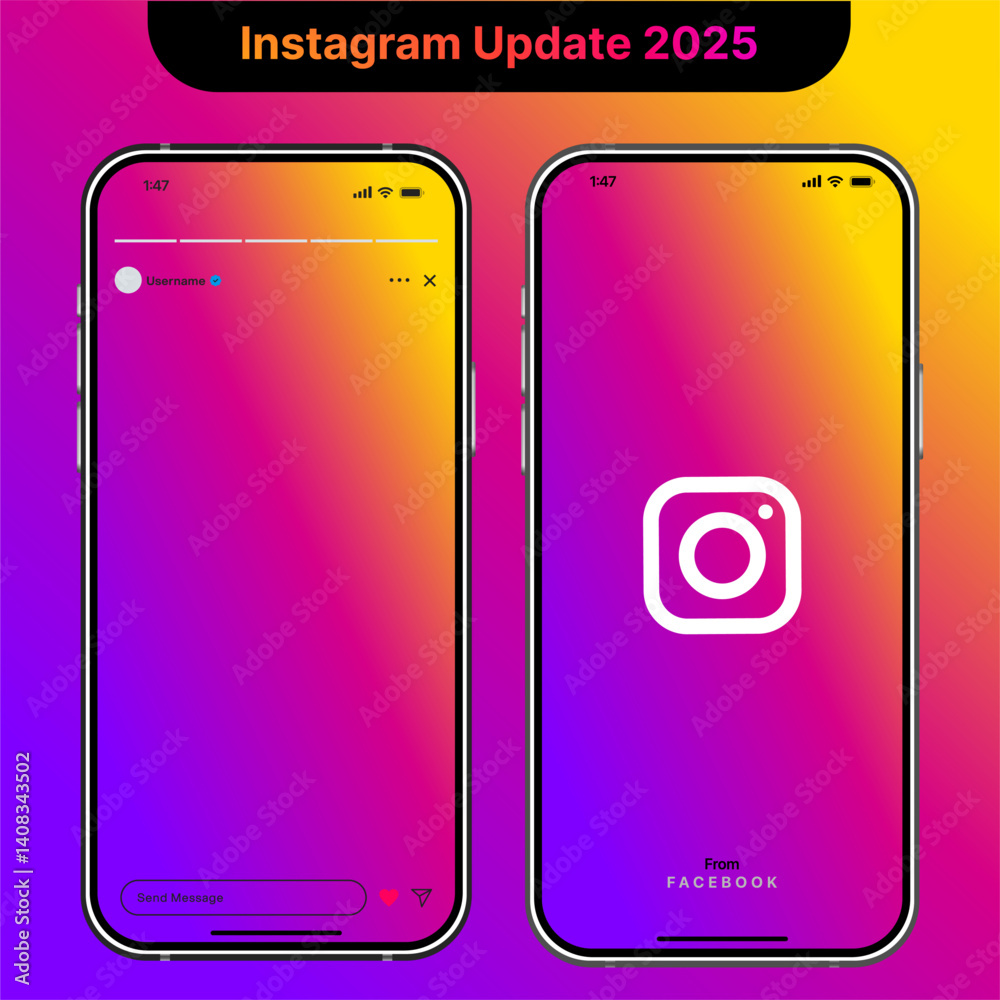 instagram new grid size template update 2025, Instagram social network ...