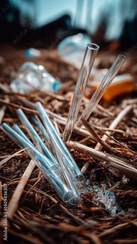 Biodegradable plastic PLA, PHA, PBAT decomposition plastic pollution ...