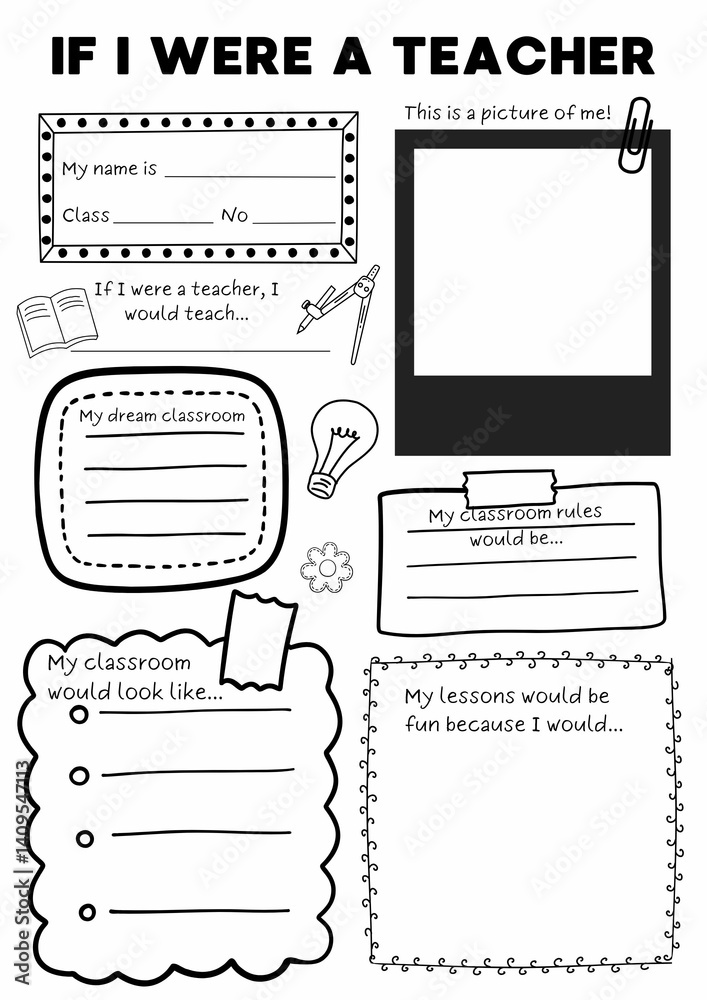 If I Were a Teacher Writing Prompt | Teacher Appreciation Week Activity ...