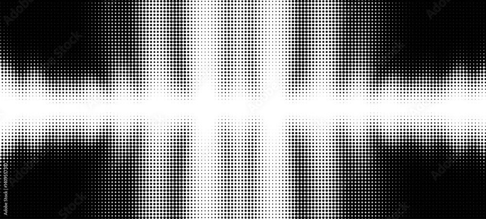 Dynamic Line Overlay: Halftone Dots and Grungy Digital Background ...