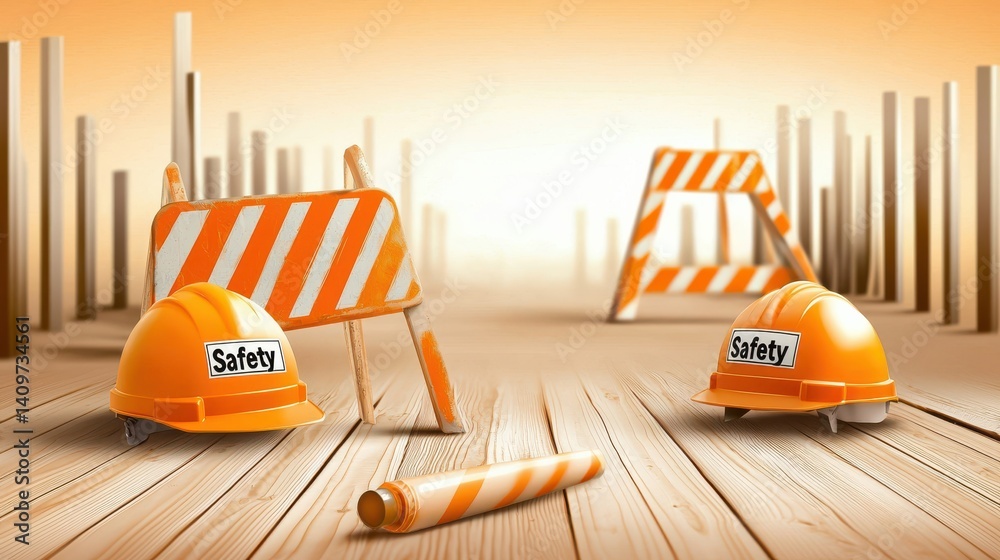 Safety measures in construction zone urban environment visual content ...